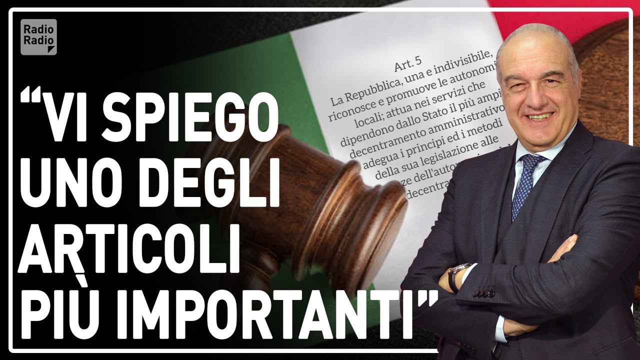 I SEGRETI DELLA COSTITUZIONE PROF. MICHETTI SPIEGA CIÒ CHE TUTTI ...