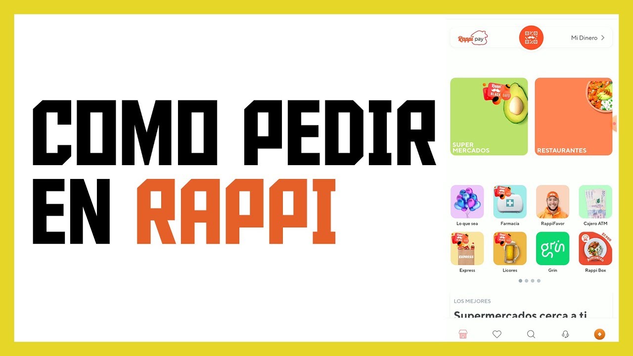¿cómo usar RAPPI para pedir?🛒 2021 * ENVIO GRATIS - YouTube