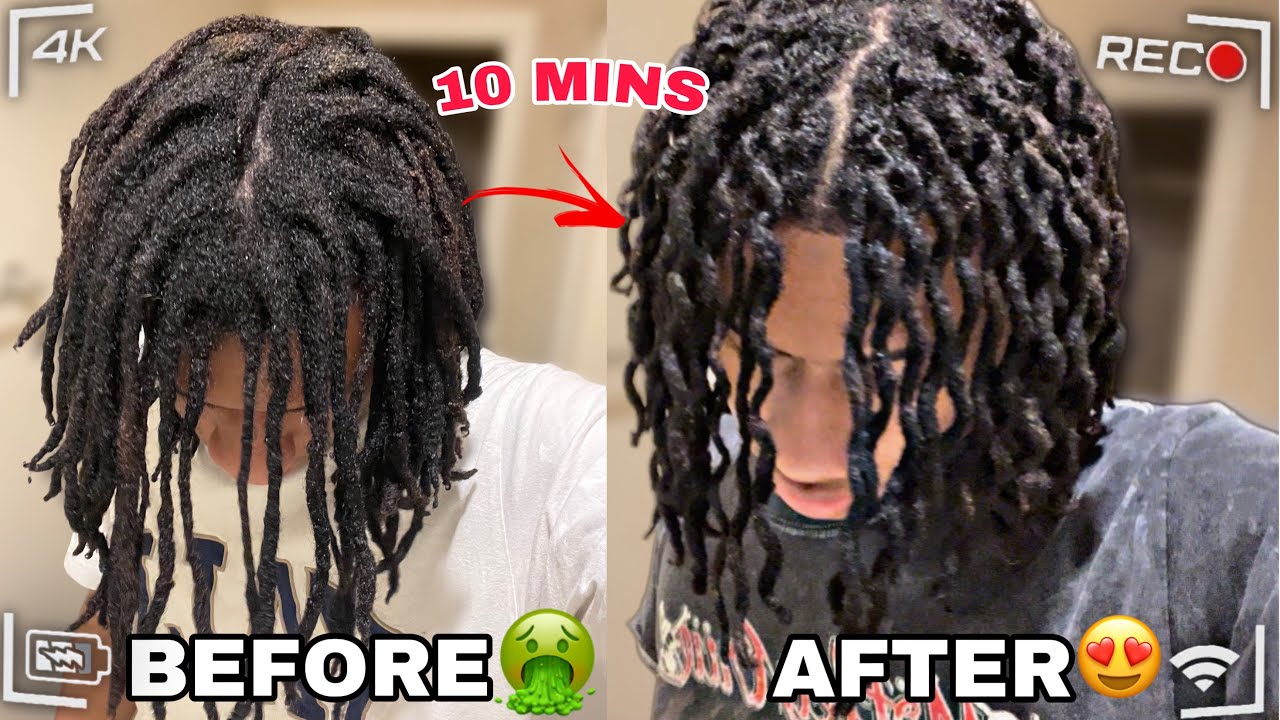 DREADLOCK TwistOut Tutorial In 10 Minutes or less + WASH - YouTube
