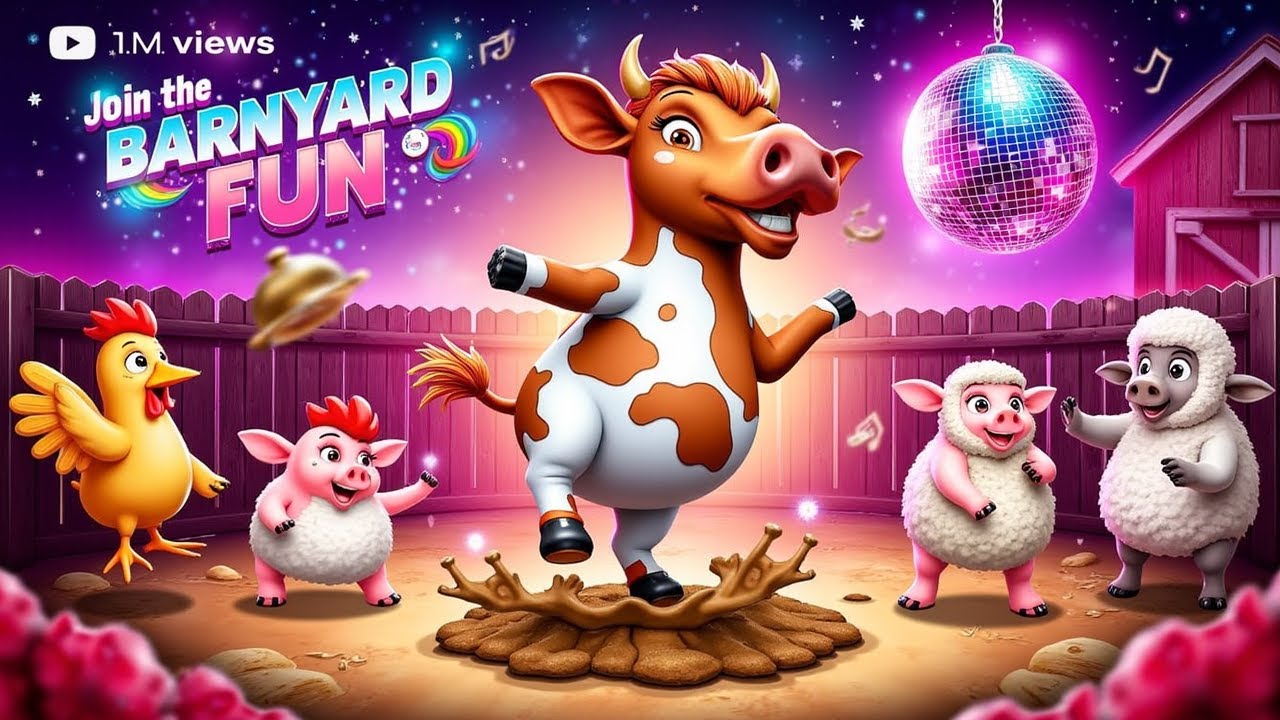 🎶 Barnyard Boogie: Dance with the Animals! 🐮💃 - YouTube