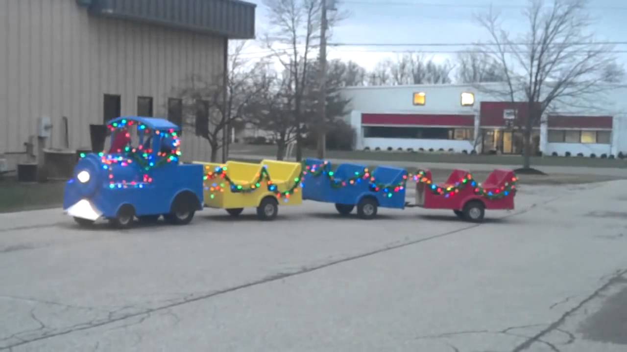 Trackless Train - YouTube