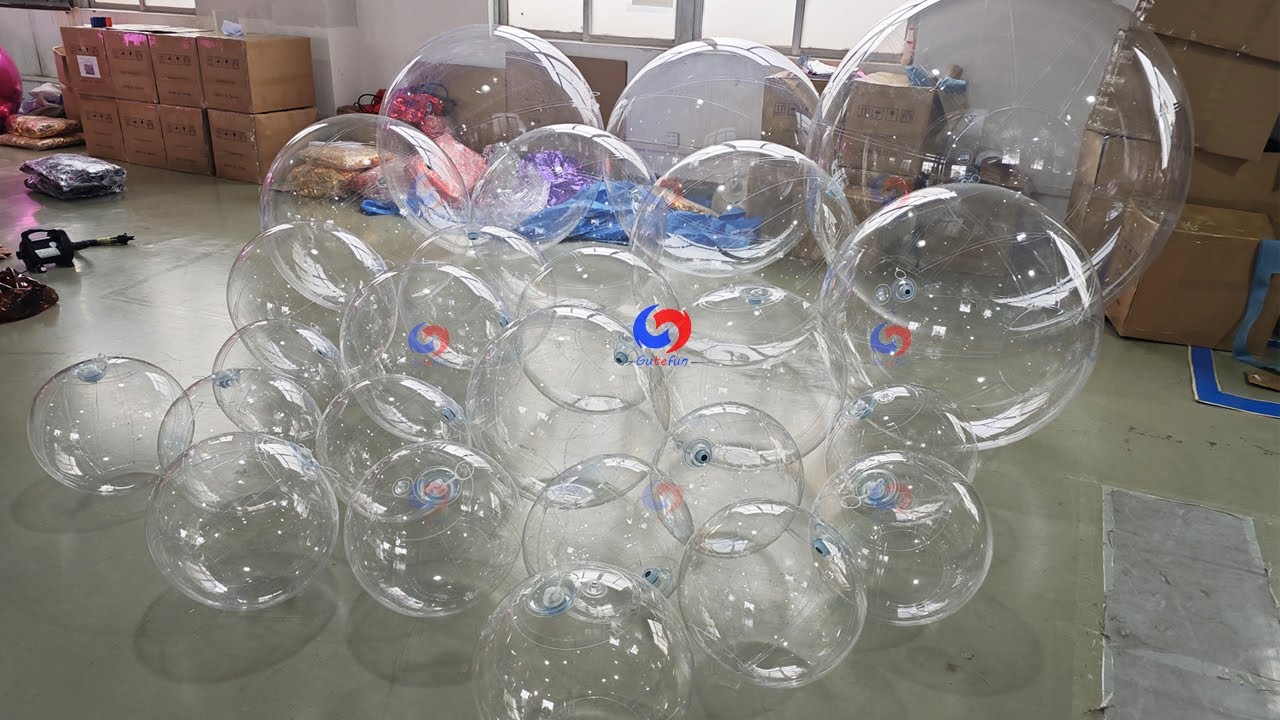 New affordable luxury giant clear PVC bubble balls/big shiny spheres ...