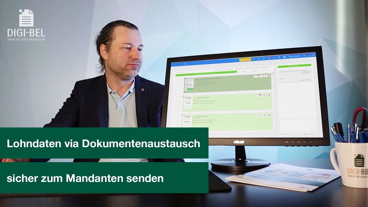 Lohndaten via Dokumentenaustausch sicher zum Mandanten senden – direkt ...