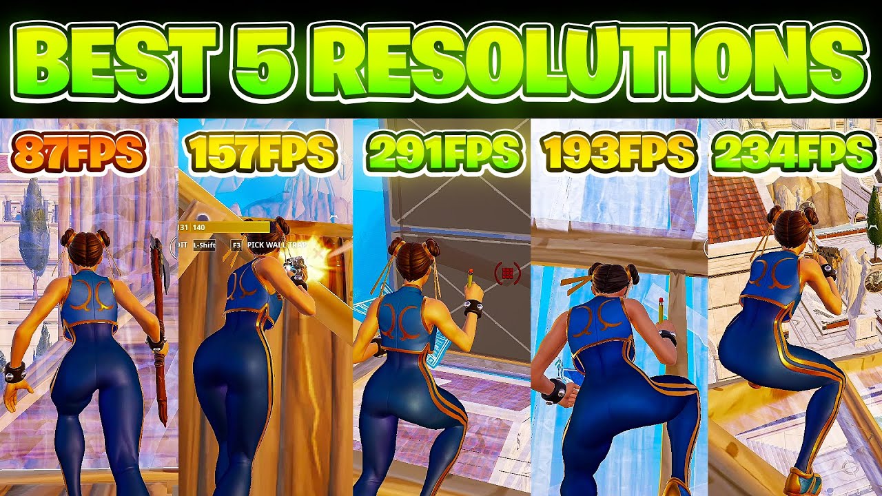 Top 5 Best Stretched Resolutions in Season 2! (Highest FPS & 0 DELAY ...