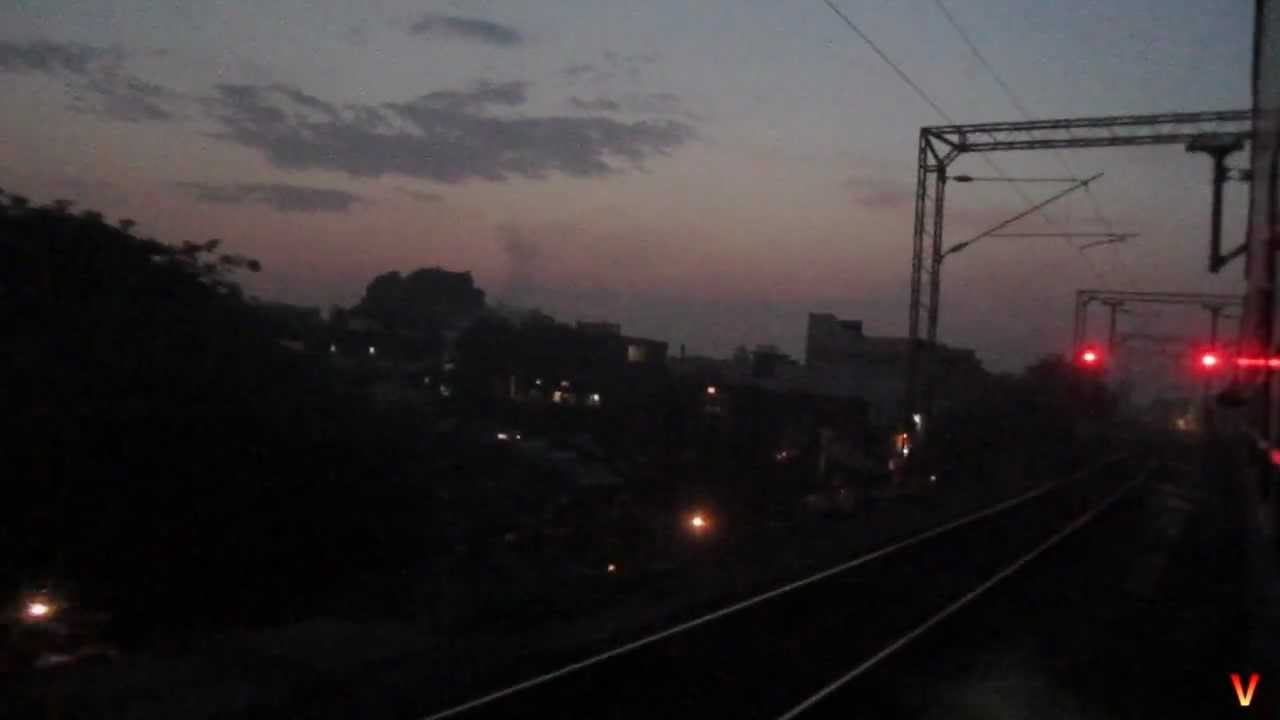 MGS WDM-3A rumbles over River Ganges at Sunset !! - YouTube