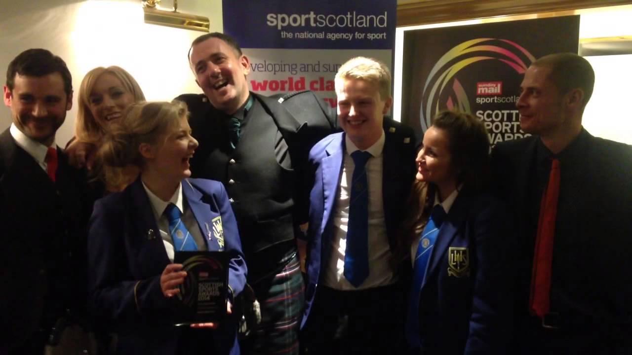 Scottish Sports Awards 2014 - Larbert High School - YouTube