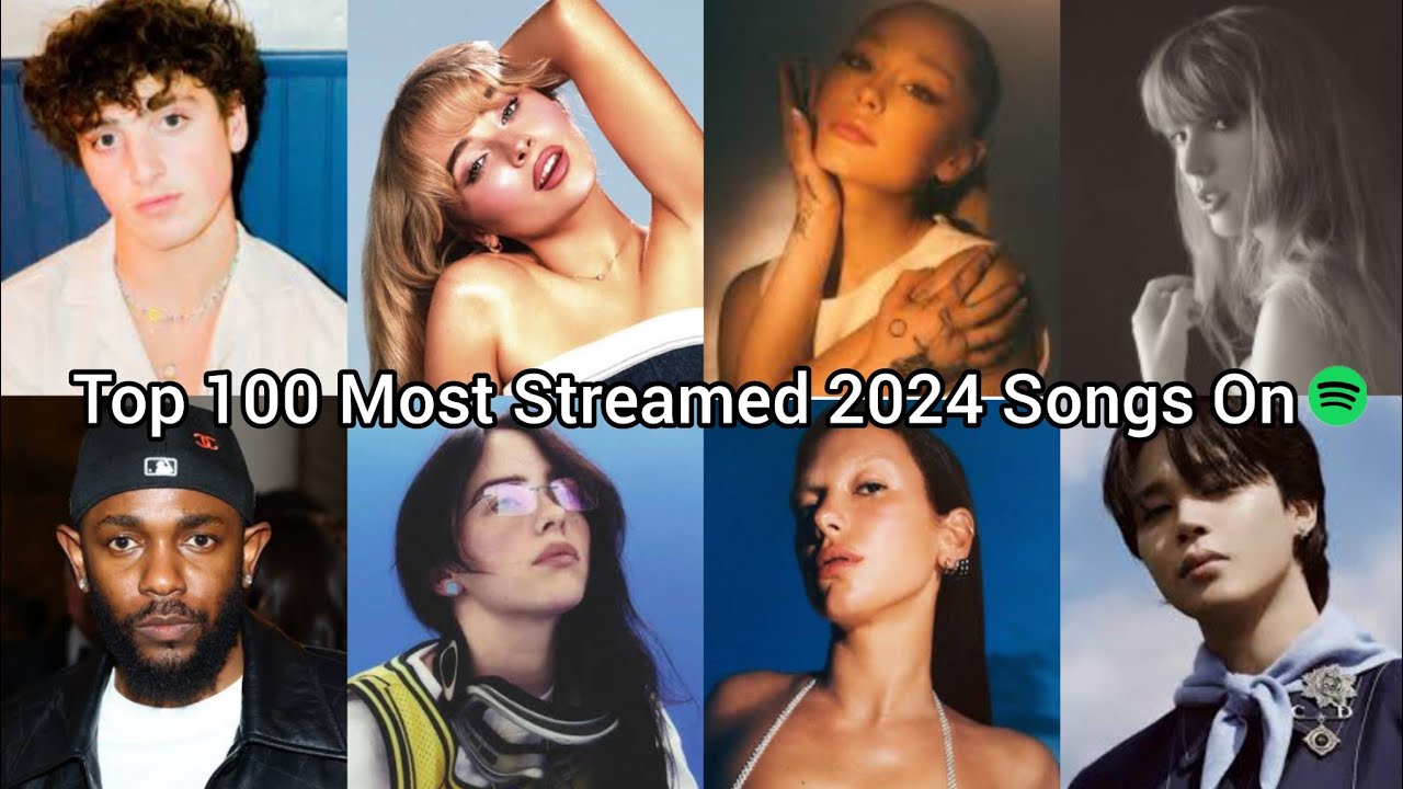Top 100 Most Streamed Songs Released In 2024 On Spotify - YouTube