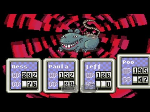 Earthbound Sanctuary Boss plauge Rat of Doom gameplay #earthbound - YouTube