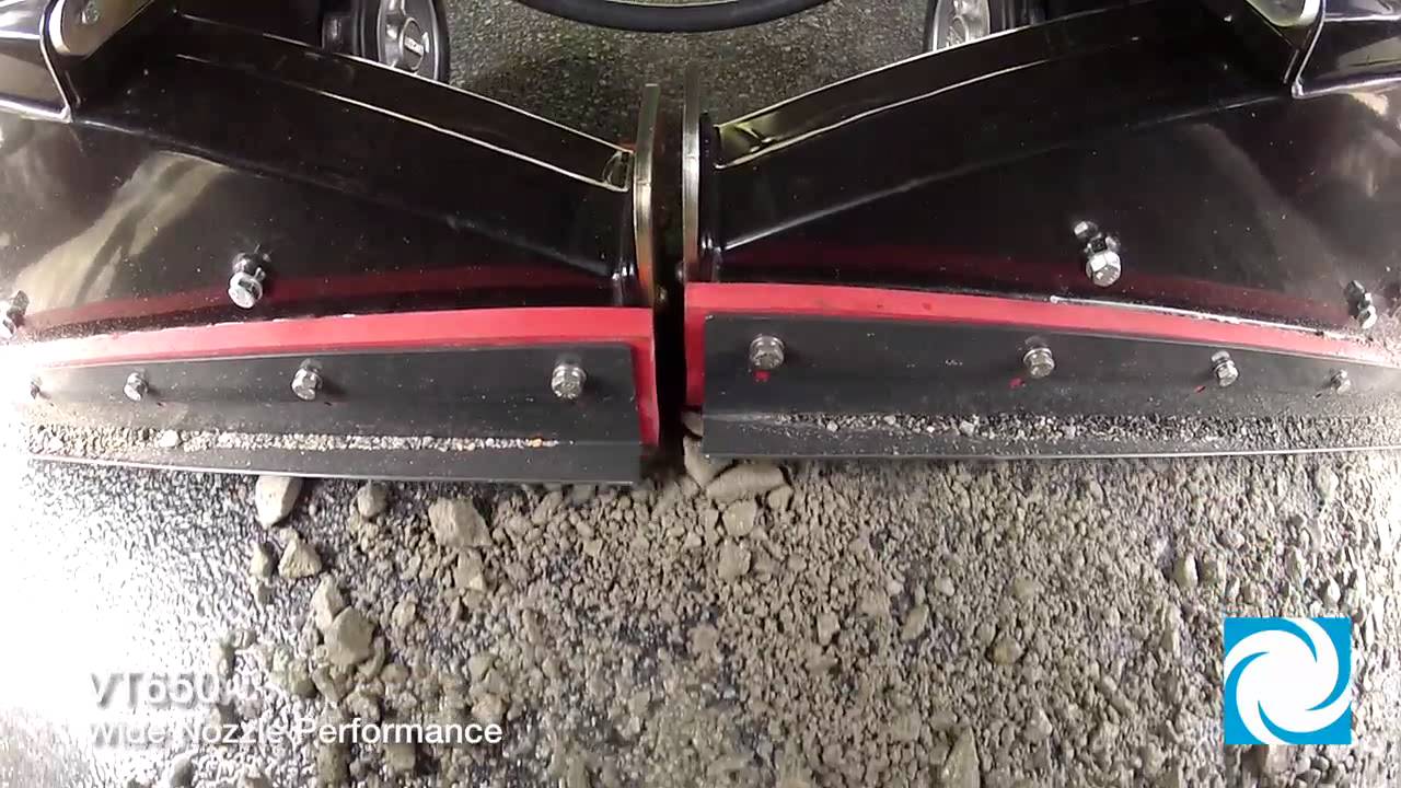 Johnston North America VT650 Wide Nozzle - YouTube