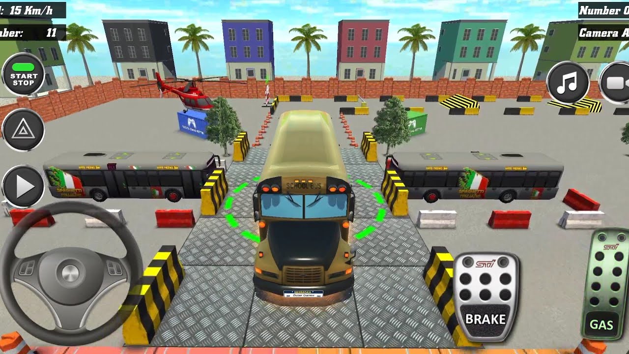 #biboиигрушки School bus driving game 2022 | Bibo games - YouTube
