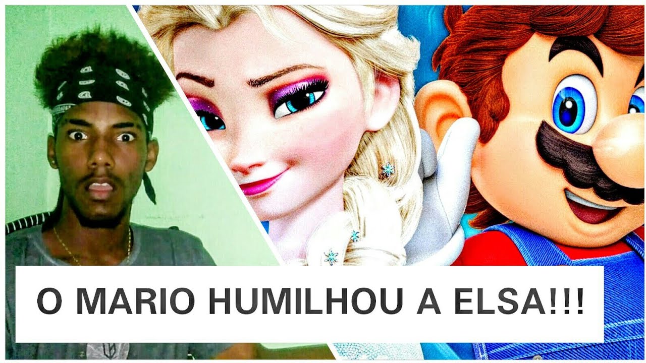 [REACT] Elsa VS. Mario | Torneio de Titãs Part. Felícia Rock ( 7 ...