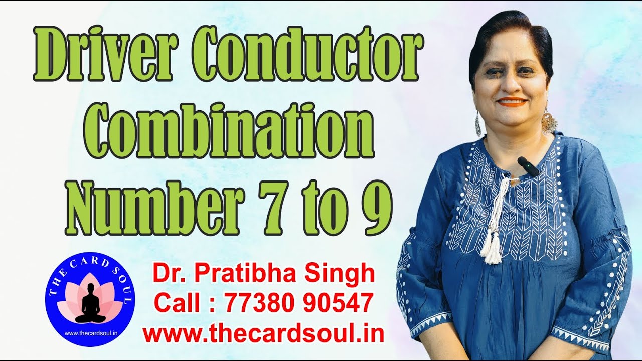Driver Conductor Combination Number 7 to 9 - YouTube