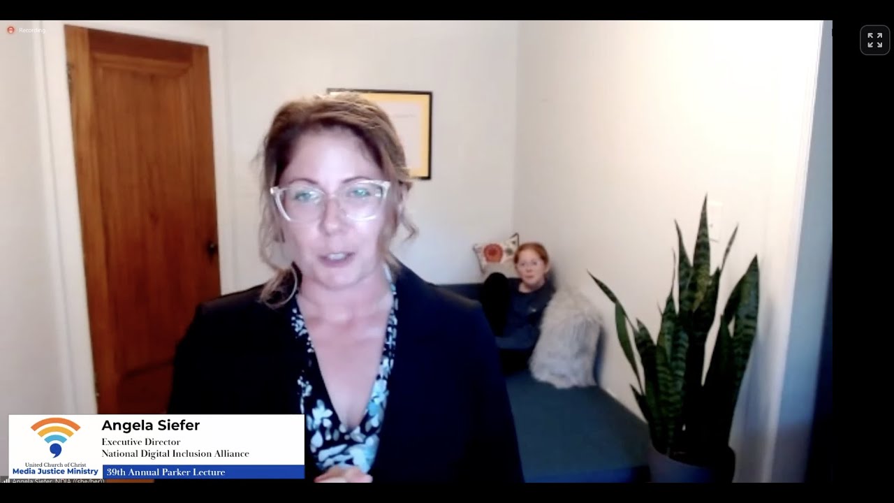 Angela Siefer Accepts the 2021 Parker Award - YouTube