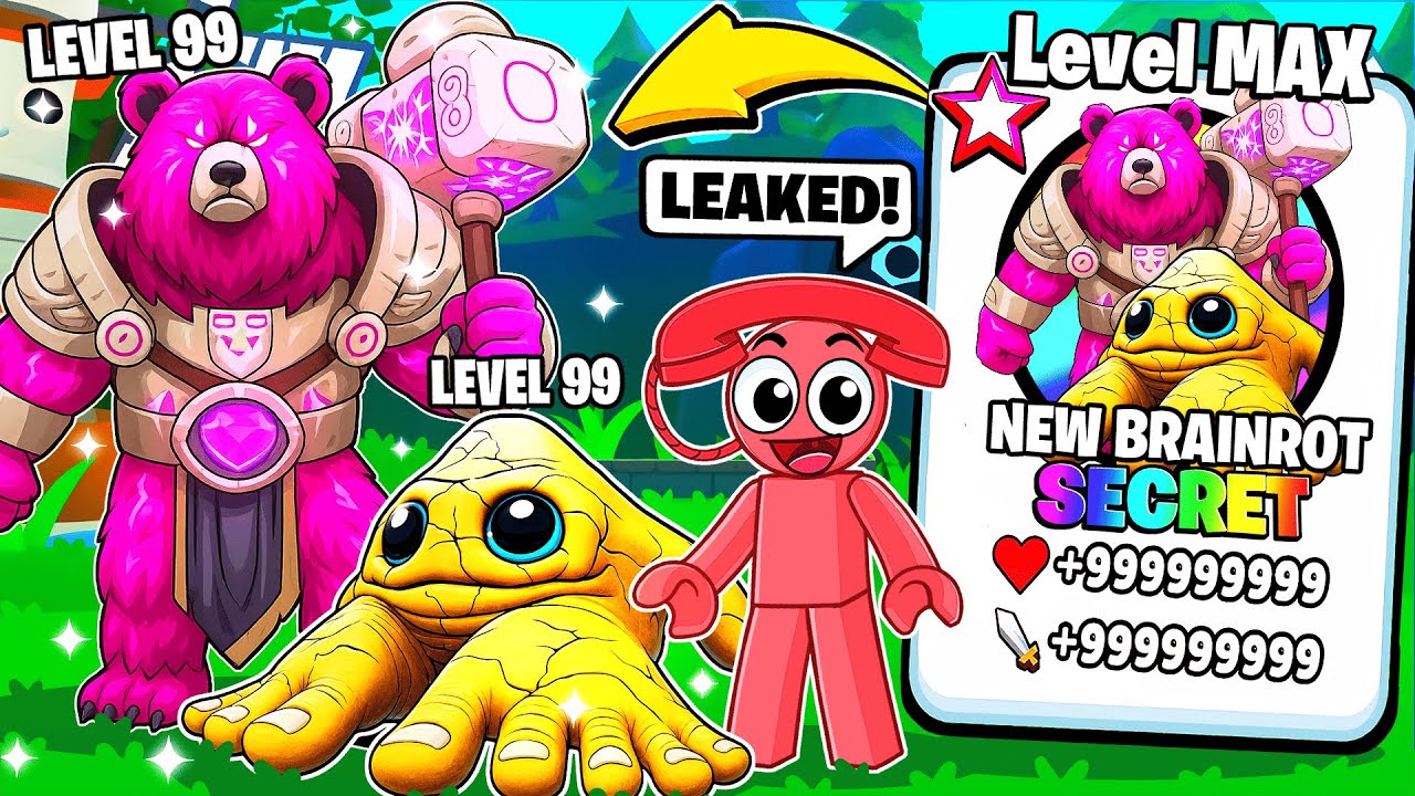 EVERY NEW SECRET BRAINROT LEAKS In Brainrot Evolution..?? (UPDATE 20 ...