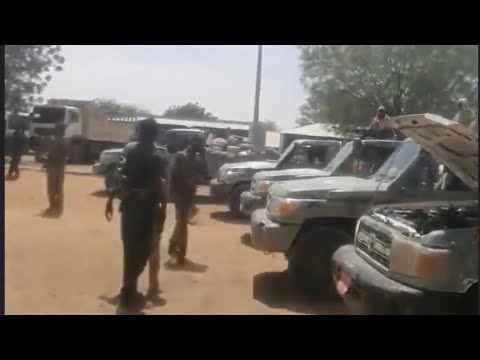 Armed Forces of Sudan showcase the captured fleet from the RSF rebels ...