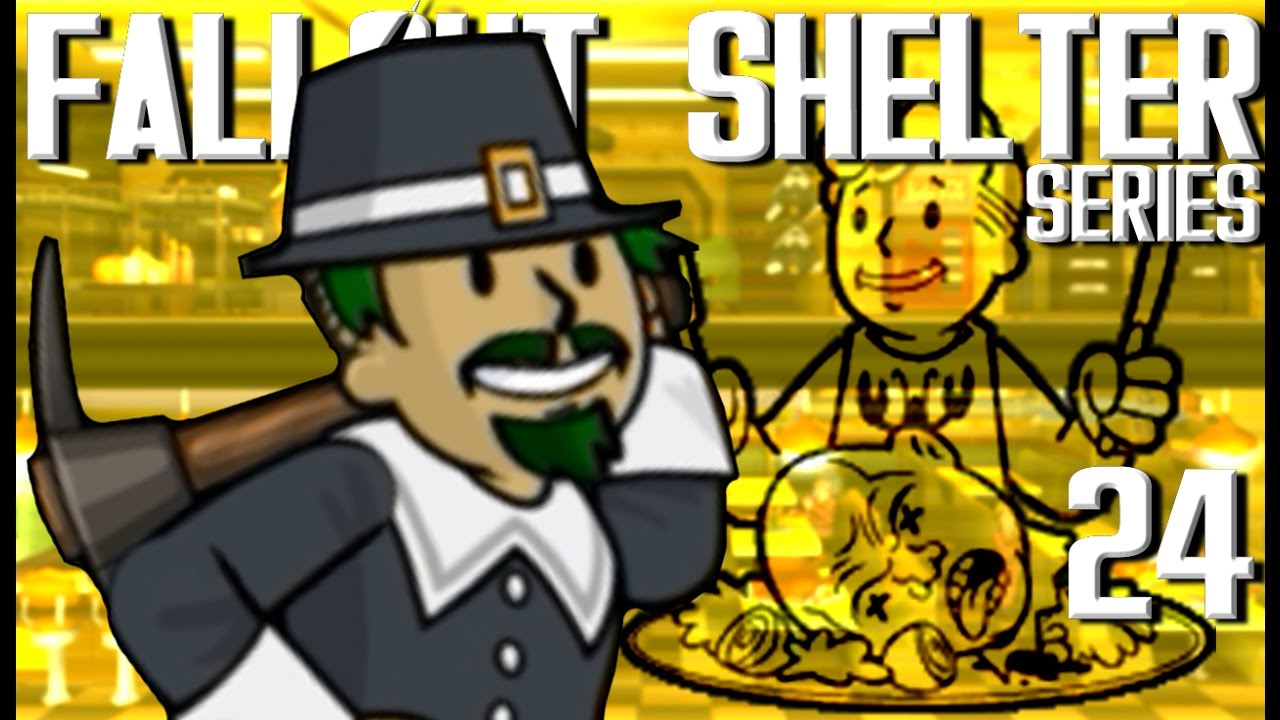 GOBBLE GOBBLER! | Fallout Shelter (PART 24) | NEW THANKSGIVING QUESTS ...