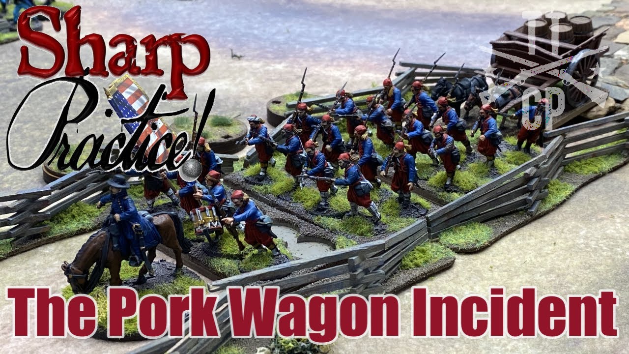 Tabletop CP: Sharp Practice Battle Report- The Pork Wagon Incident ...