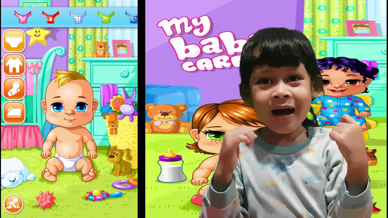 MERAWAT ANAK BAYI DI GAME MY BABY CARE - YouTube