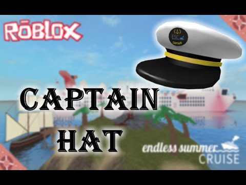 HOW TO GET CAPTAIN HAT - ENDLESS SUMMER CRUISE | ROBLOX - YouTube