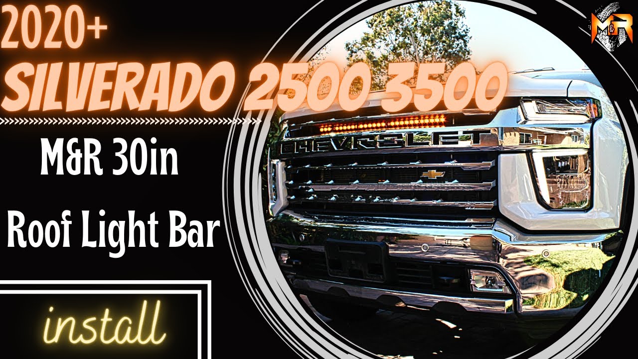 2020 2021 2022 2023 Chevrolet Silverado 2500 and 3500HD M&R Single 30in ...
