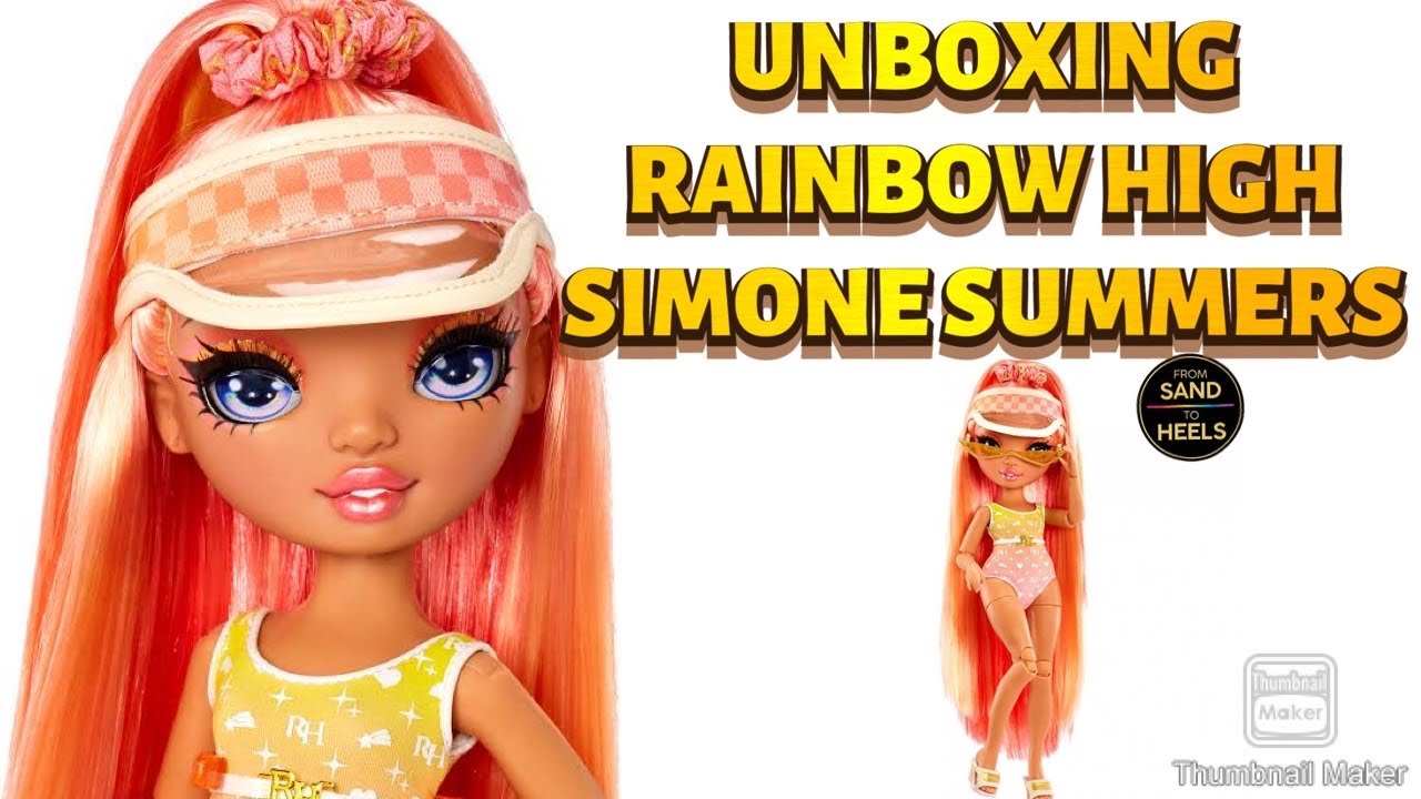 RAINBOW HIGH PACIFIC COAST, SIMONE SUMMERS, VALE LA PENA POR 31.99 ...
