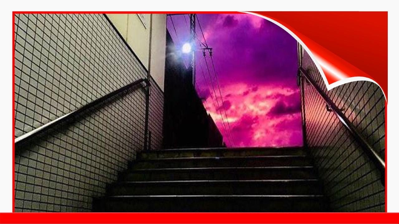 People In Japan Were Admiring The Incredibly Purple Sky, But ItS A Sign ...