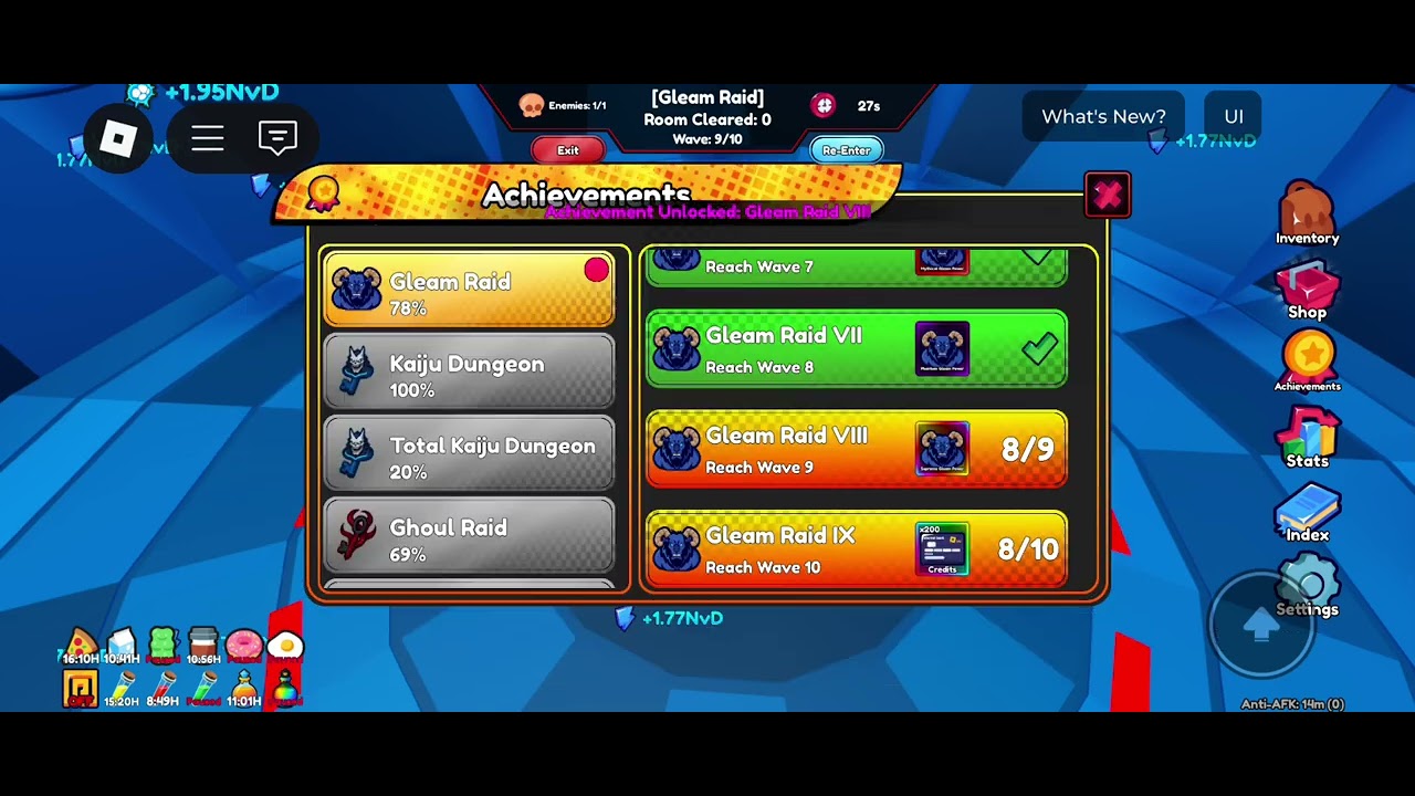 anime eternal gleam raid - YouTube