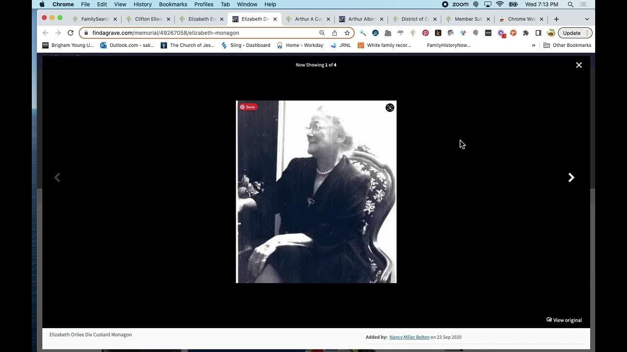 #7: FamilySearch Person Page & Find A Grave - YouTube