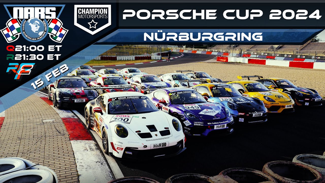NARS Porsche Carrera Cup 2024 - Nürburgring - YouTube