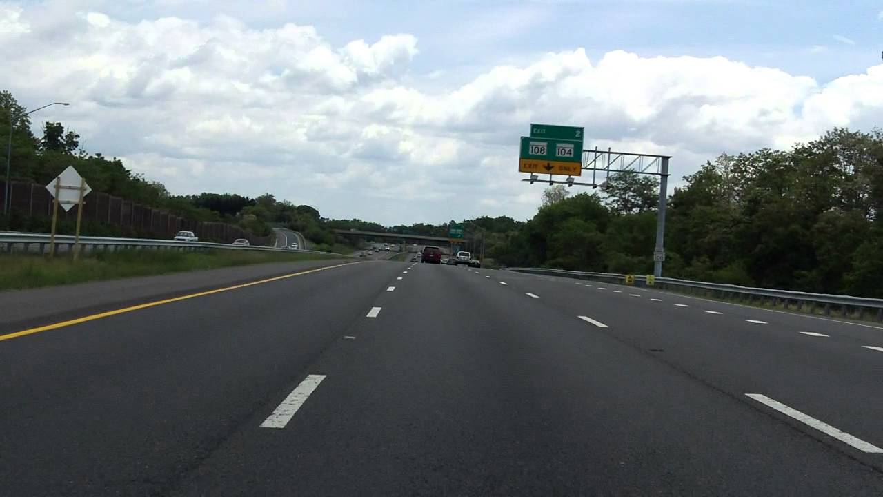 MD 100 (Exits 1 to 5) eastbound - YouTube