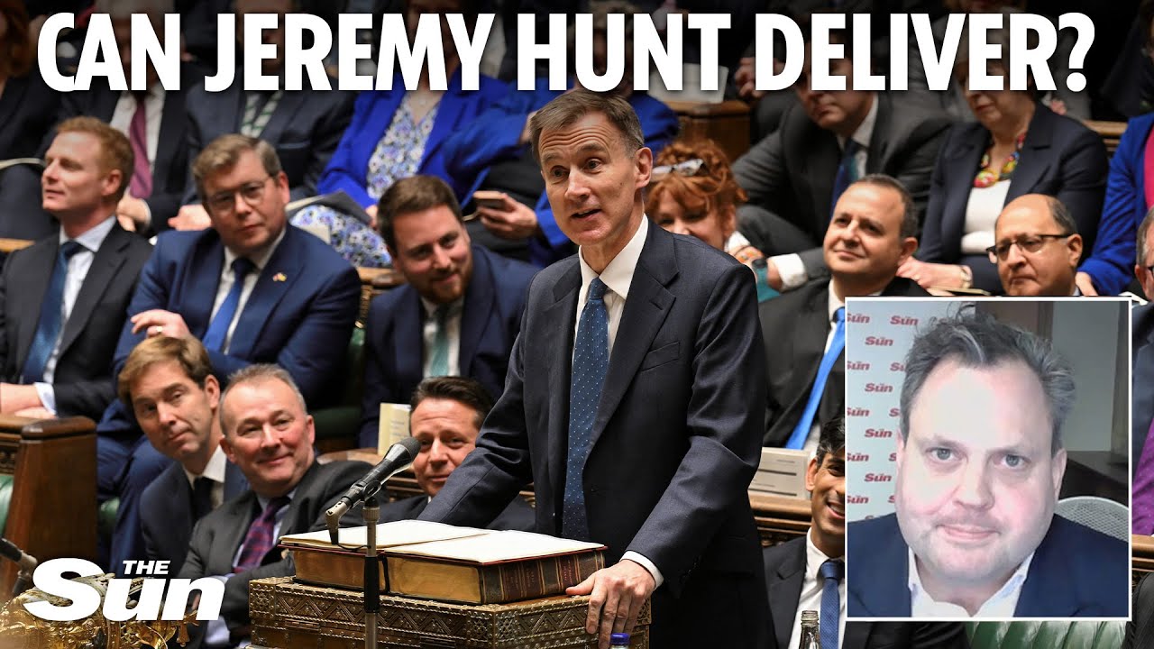 Hopes of Budget giveaways and tax cuts from Jeremy Hunt are bleak, says ...