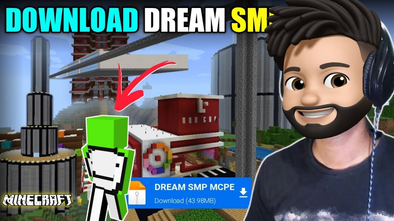 How To Download Dream Minecraft Smp In Minecraft 1.18/1.19 | Dream ...