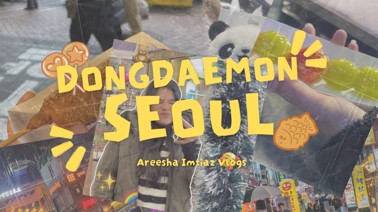 Seoul's Hidden Markets: Exploring Dongdaemon and Myeong-dong - YouTube