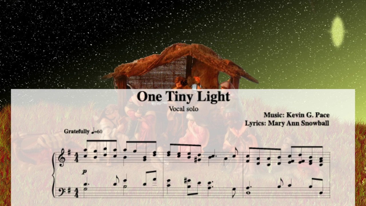 One Tiny Light - a Christmas song - YouTube