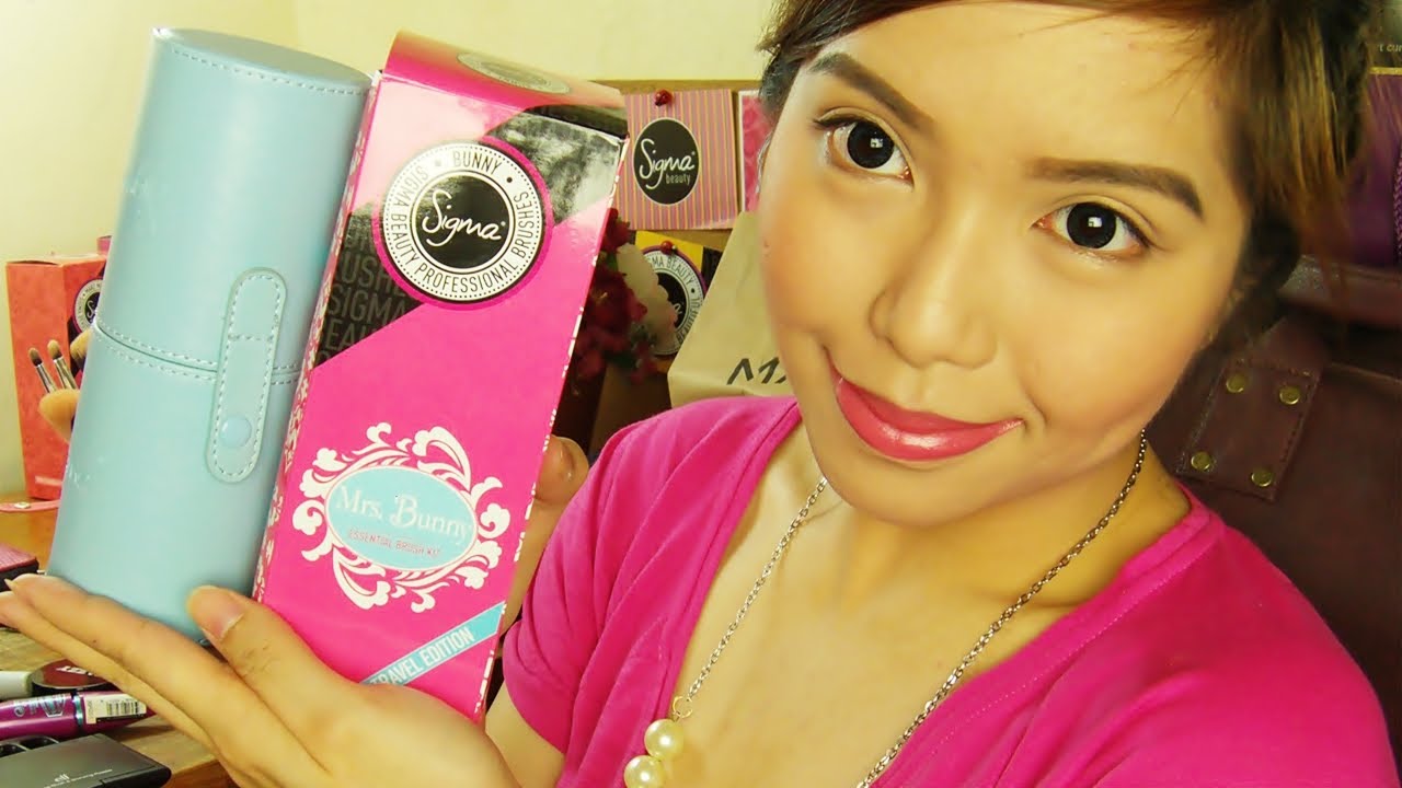 Sigma Beauty MRS. BUNNY Travel Edition - saytiocoartillero - YouTube