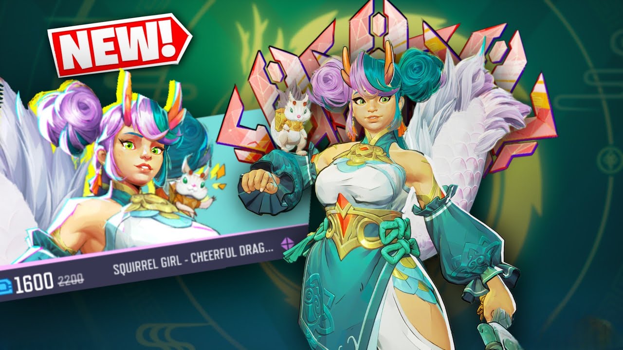 SQUIRREL GIRL - Cheerful Dragoness Skin Showcase and Gameplay | Marvel ...