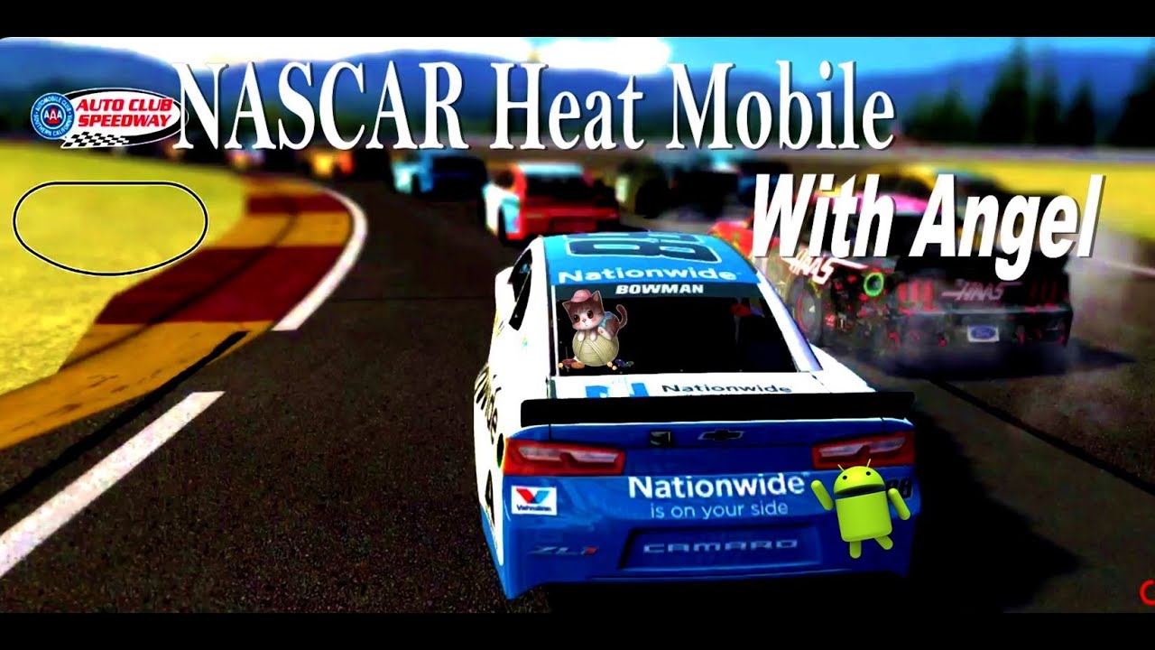 NASCAR Heat Mobile Full Race - YouTube
