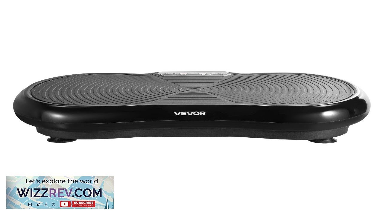 Vibration Plate Exercise Machine Full Body Shaker Fitness Platform ...