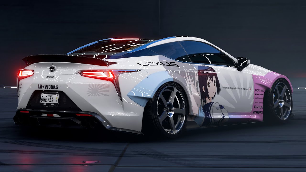 Forza Horizon 5 | Lexus LC500 Itasha | Overflow Design | Share code in ...