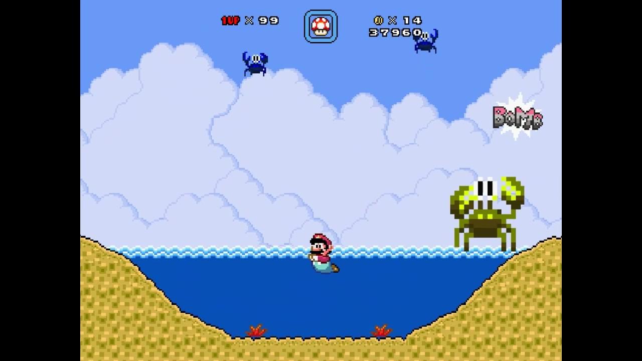 SMBX2 Custom Boss NPC - Sandcorn Crab - YouTube