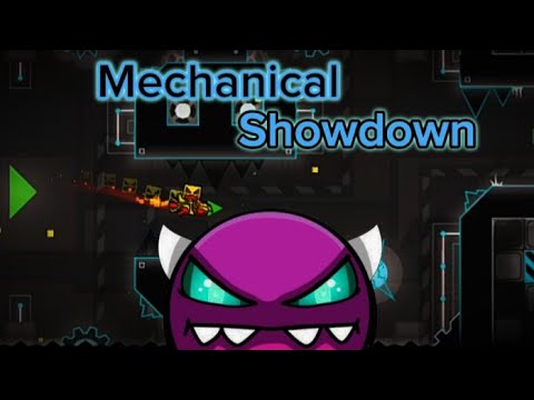 "Mechanical Showdown" 57% | Geometry Dash - YouTube