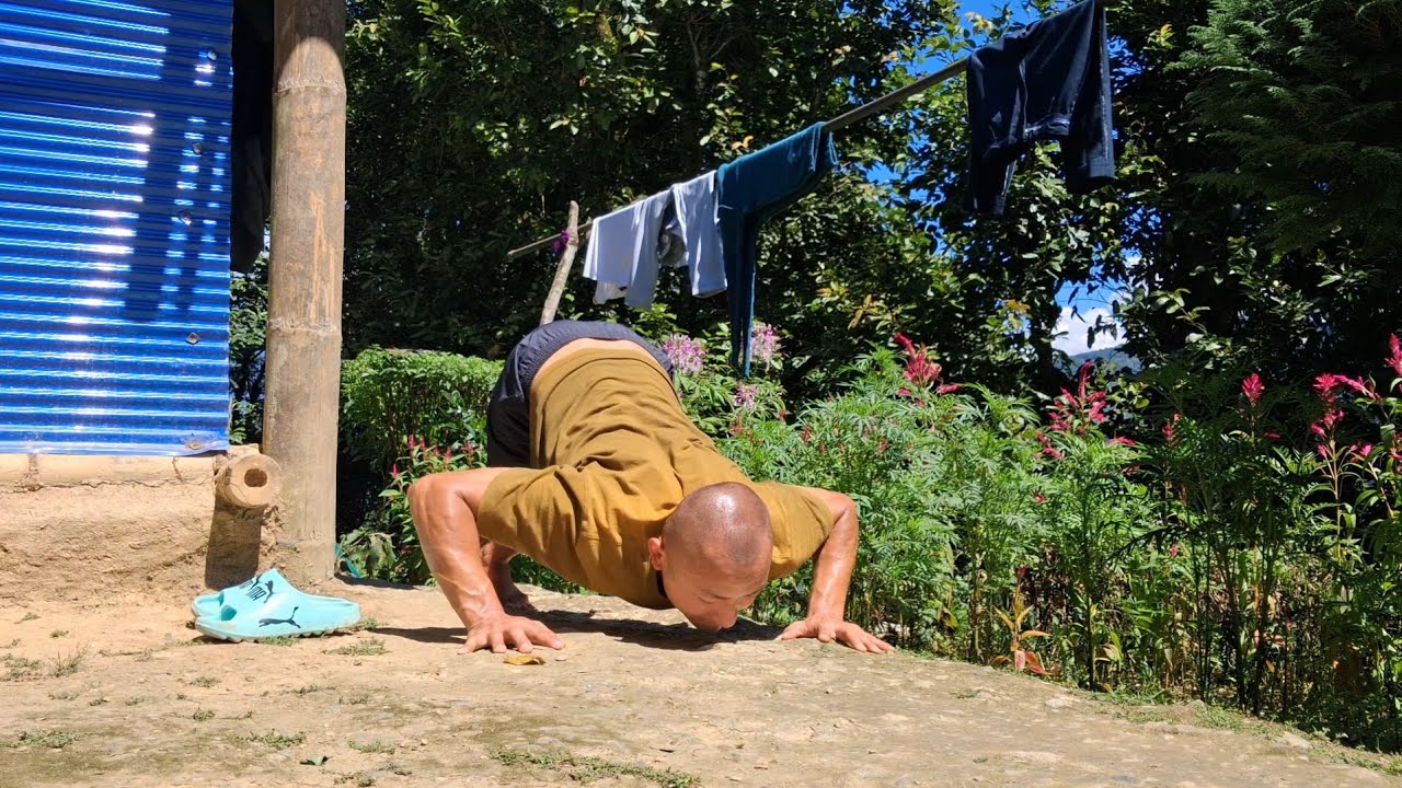 Day 50/75 Hindu Push Ups Hard Challenge Exercise | 2025 - YouTube