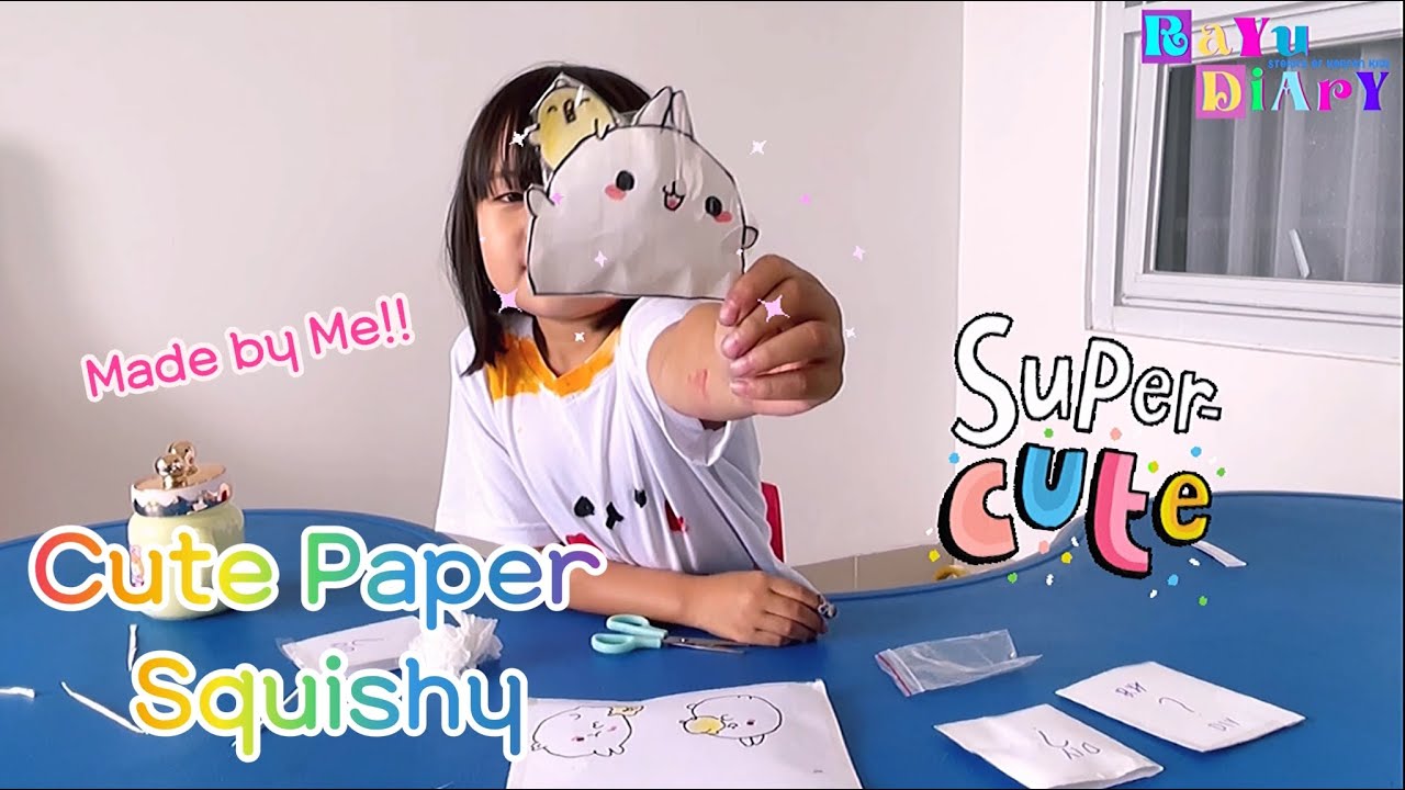 DIY Paper Squishy Surprise | DIY Paper Squishy Bag | Cute Character ...