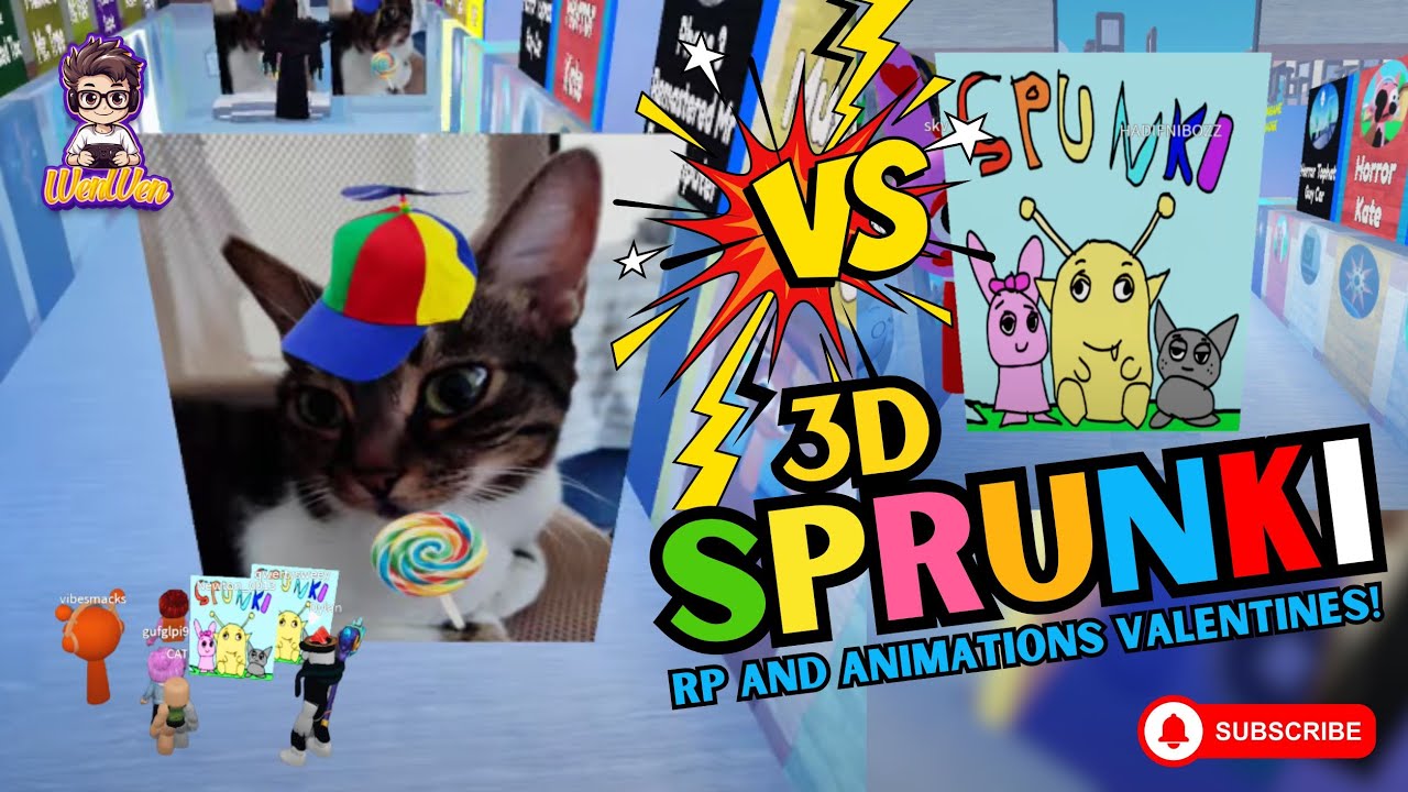 3D Sprunki RP and Animations [ Valentines! ️] | WenWenRoblox - YouTube
