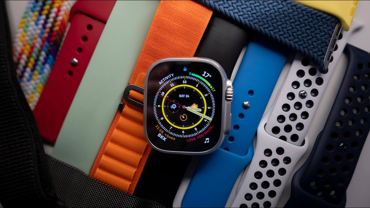 Trying Out Different Bands On The Apple Watch Ultra! - YouTube