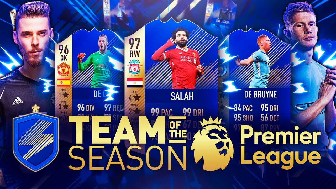 PREMIER LEAGUE TEAM OF THE SEASON! 😱🔥 - YouTube