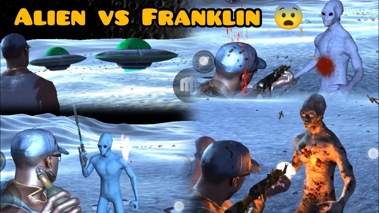 Alien World In Indian Bike Driving 3D 🤩|Alien vs Franklin fighting 😨 ...