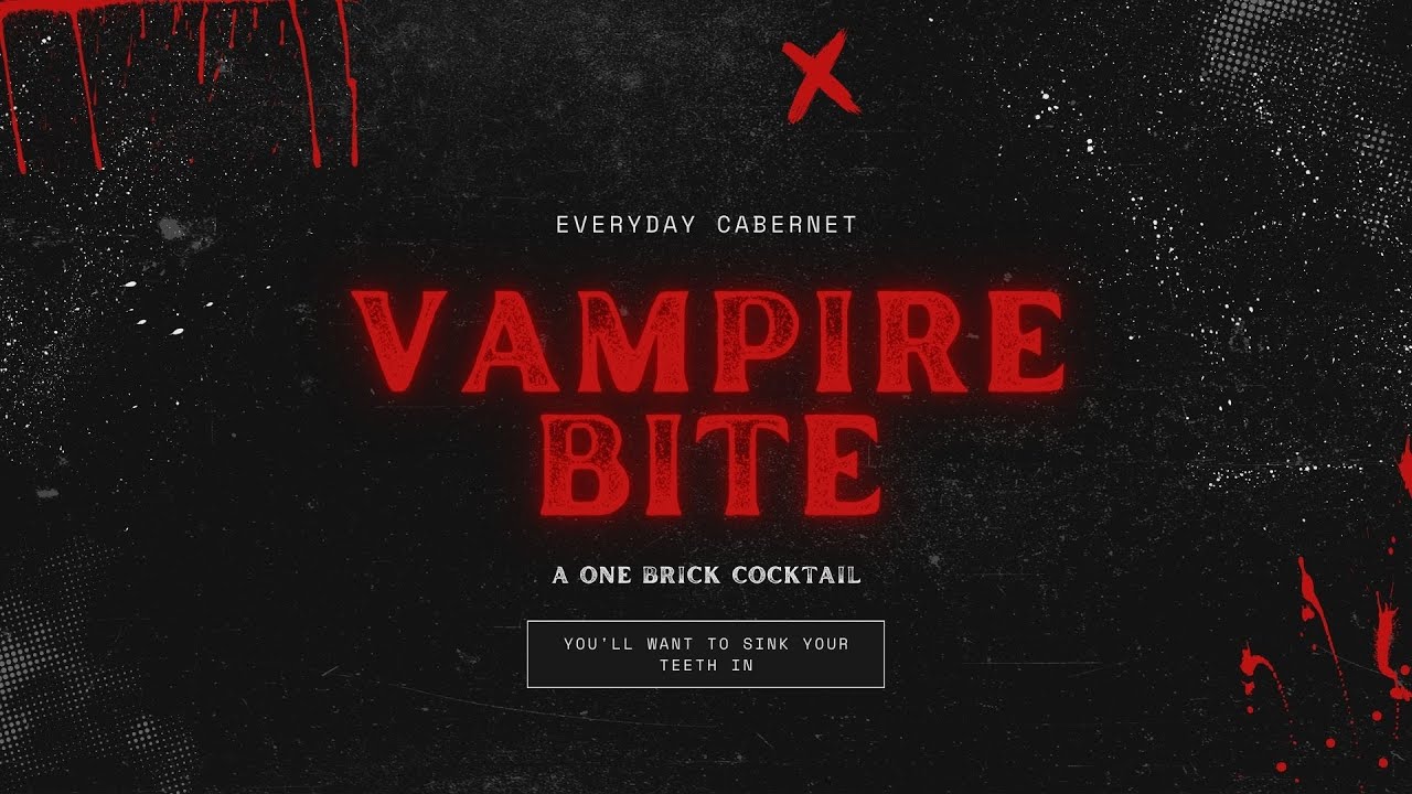 Everyday Cabernet Vampire Bite Cocktail - YouTube