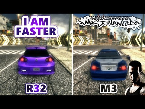 Fastest Cars in NFS Most Wanted Redux V3