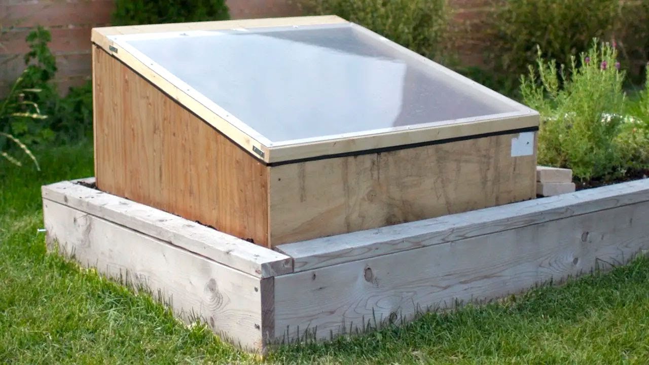 How to Make a Cold Frame (Step By Step) - YouTube